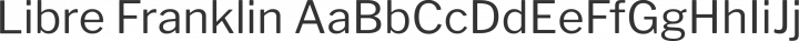 Libre Franklin Font Free by Impallari Type » Font Squirrel