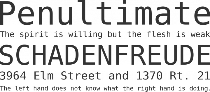 Bitstream Vera Sans Mono Font Free by Bitstream » Font Squirrel