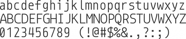 Monoid Font Free by Andreas Larsen » Font Squirrel