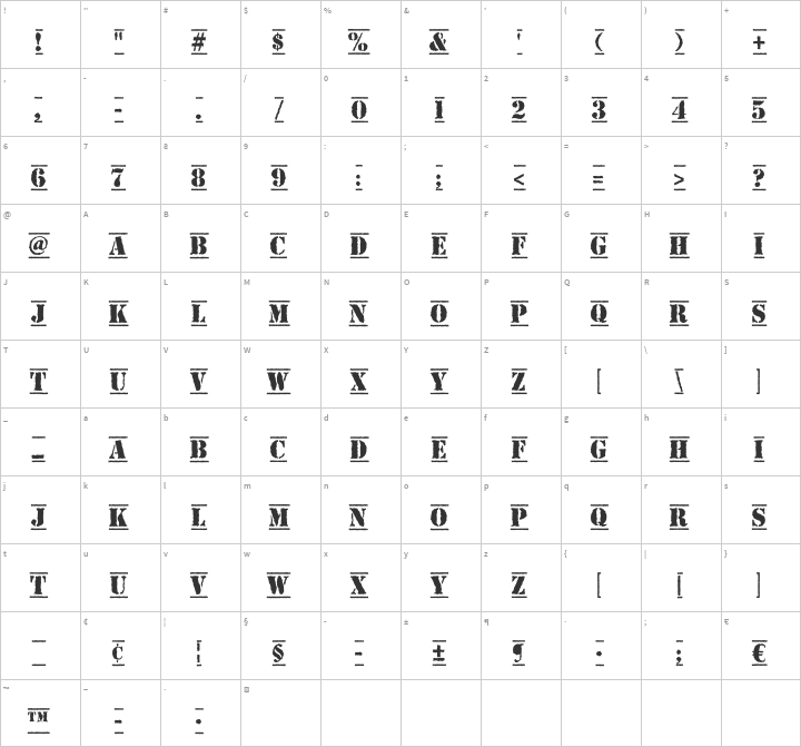 Top Secret Font Free by Cpr.Sparhelt » Font Squirrel