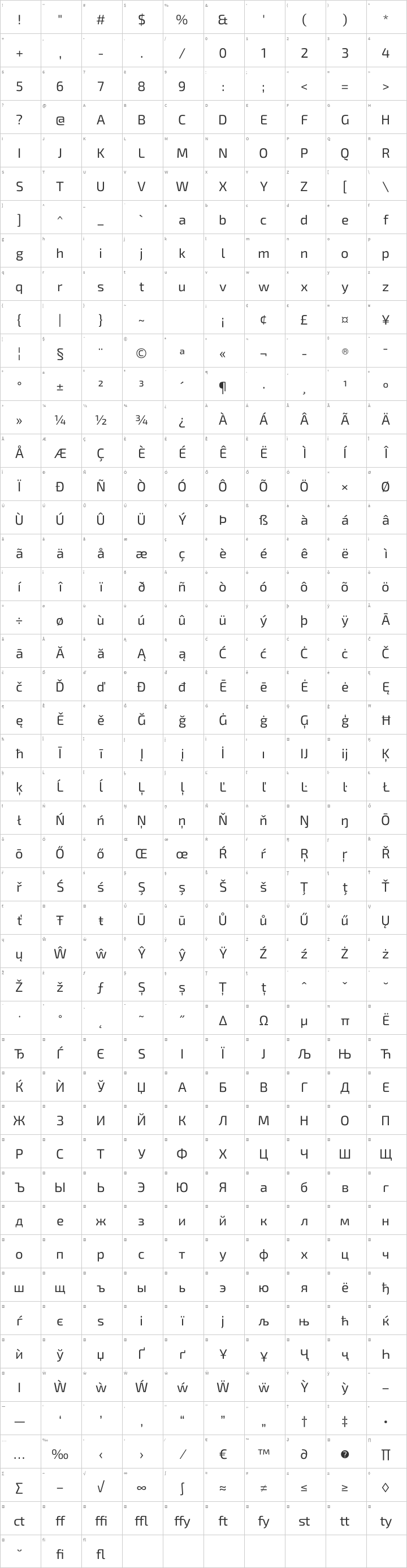 Exo 2 Font Free by Natanael Gama » Font Squirrel