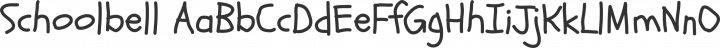 Schoolbell Font Free by Font Diner » Font Squirrel