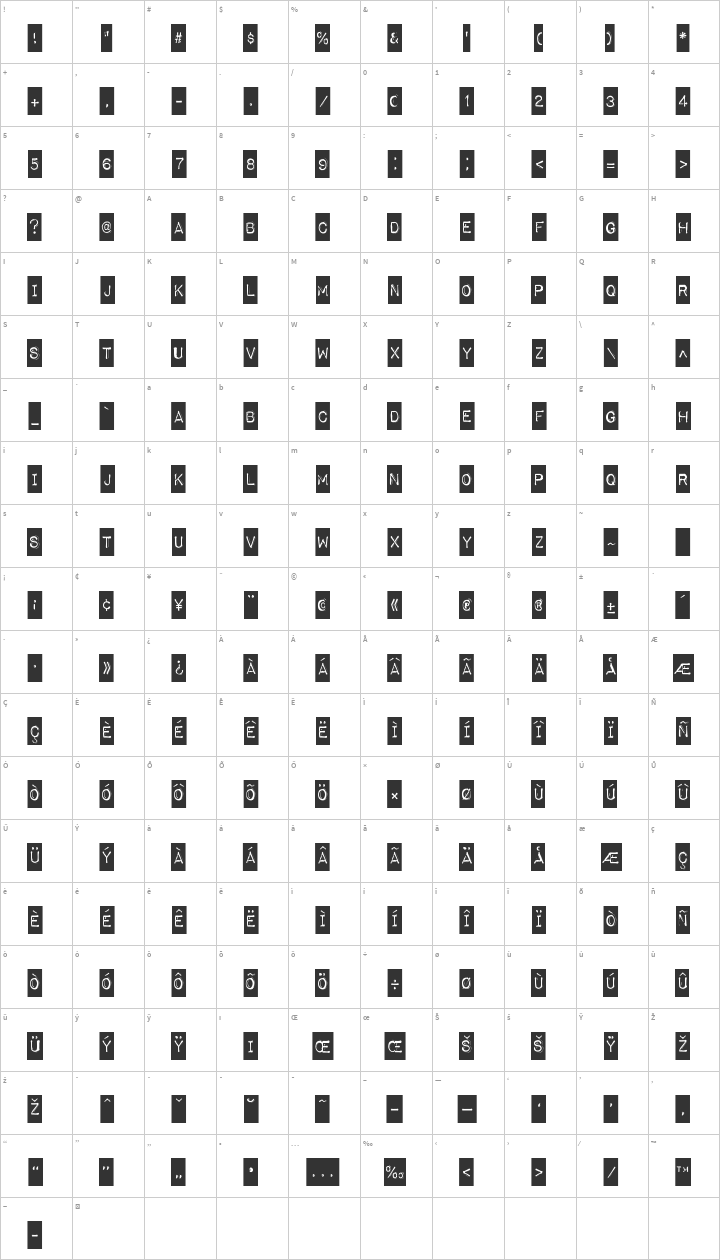 Impact Label Font Free by Tension Type » Font Squirrel