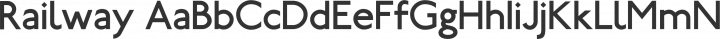 Railway Font Free by Greg Fleming » Font Squirrel