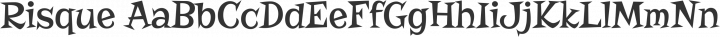 Risque Font Free by Astigmatic » Font Squirrel