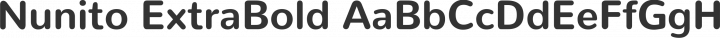 Nunito Font Free by Vernon Adams » Font Squirrel